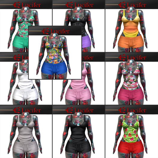 Second Life Marketplace Fatpack Outfit